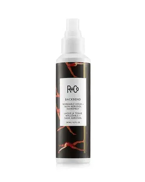 R+Co Backbend Workable Hold + Non Aerosol Hairspray 4.2 Oz - No Color