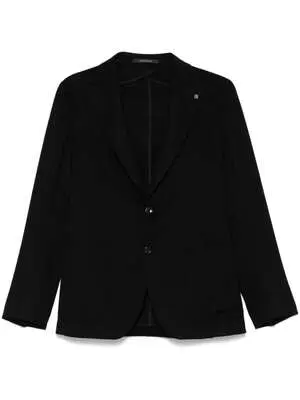 Tagliatore Brooch-detail Blazer