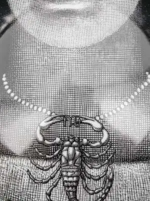 FORNASETTI Tema E Variazioni N.355 Scorpio Wall Plate