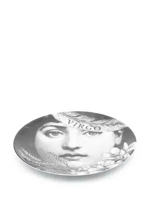 FORNASETTI Tema E Variazioni N.353 Virgo Wall Plate - Black