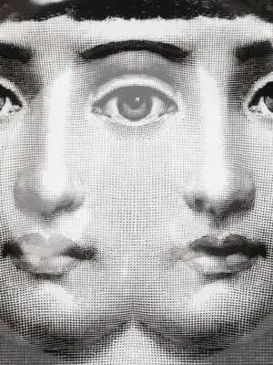 FORNASETTI Tema E Variazioni N.350 Gemini Wall Plate