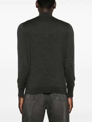 Colombo Mock-neck Sweater - Black