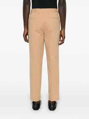 BOSS Pressed-crease Trousers - Neutrals