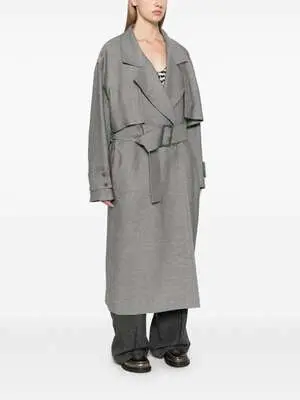 JW Anderson Longline Trench Coat - Grey