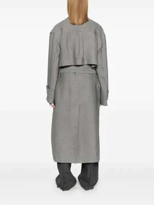 JW Anderson Longline Trench Coat - Grey