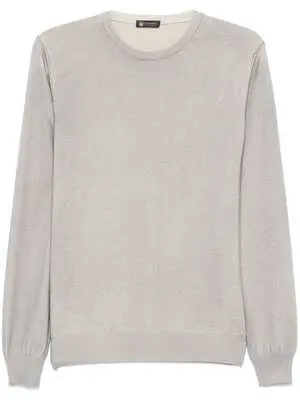 Colombo Crew-neck Sweater - Grey