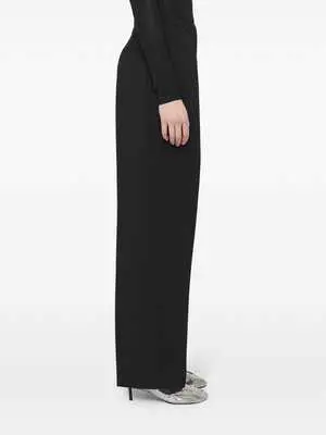 JIL SANDER Tailored Wool Trousers - Black