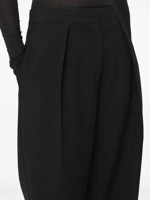 JIL SANDER Tailored Wool Trousers - Black