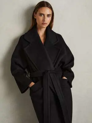 REISS Bridget Petite Wool-blend Coat