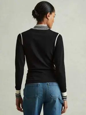 REISS Rosa Knitted High Neck Jumper