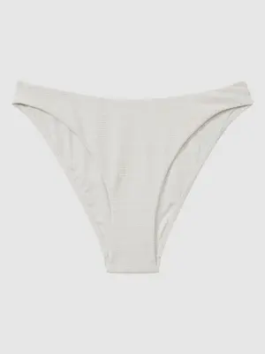 REISS Laurel High-rise Bikini Bottom