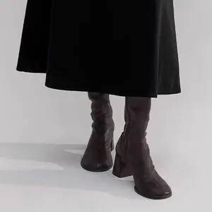 ME+EM Gather Detail Midi Dress