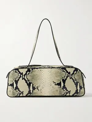 Khaite Simona Snake-effect Shoulder Bag