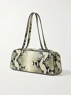 Khaite Simona Snake-effect Shoulder Bag