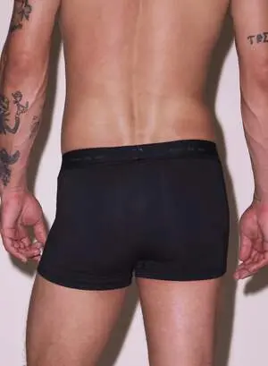 FLEUR DU MAL Boxer Brief - Black