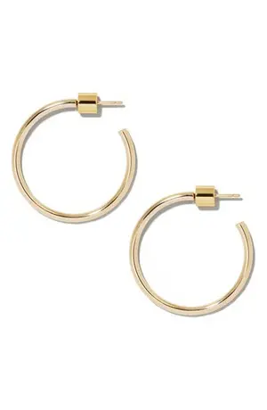 JENNIFER FISHER Thread Mini Hoop Earrings - Gold