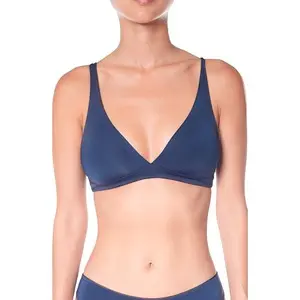 HUIT Forever Skin Triangle Bralette - Navy