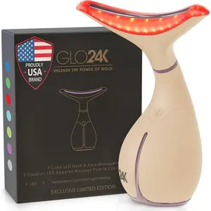 GLO24K 7 Color Led Neck And Face Beauty Devicelimited Edition - Na