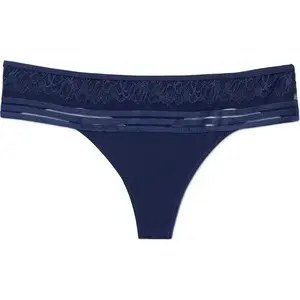 ADORE ME Amellia Thong Panties - Dark Blue