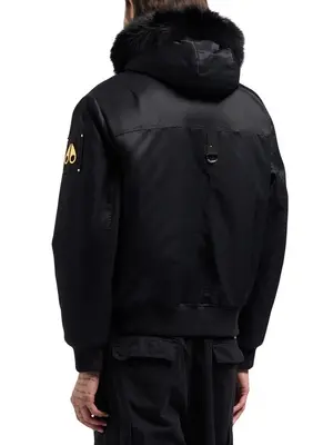 Moose Knuckles Denali Gold Bomber Jacket