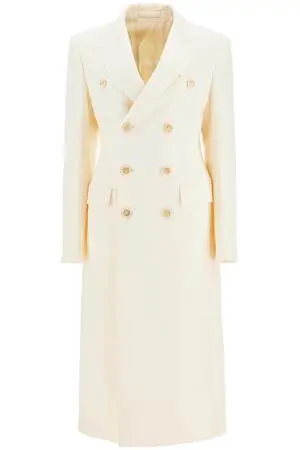 Wardrobe.NYC WARDROBE.NYC Double-Breasted Maxi Coat - White