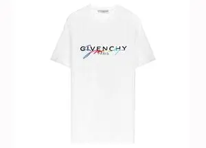 Givenchy Paris Embroidered Logo T-shirt