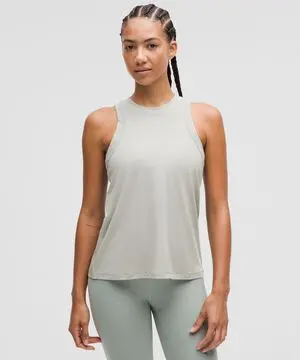 Lululemon Lululemon Jersey Training Tank Top Jade Grey