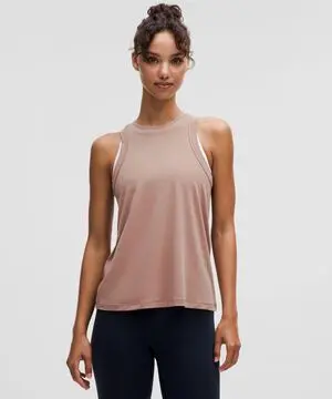 Lululemon Lululemon Jersey Training Tank Top Twilight Rose