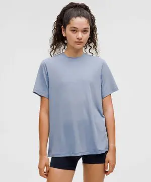 Lululemon Lululemon Jersey Training Short-Sleeve Shirt Blue Willow