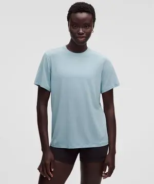 Lululemon Jersey Training Short-sleeve Shirt - Seafoam