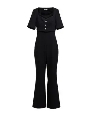 Sandro Tweed Jumpsuit