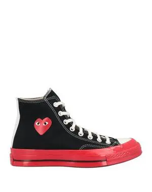 Converse X Comme Des Garons Play Printed Shoes For Men