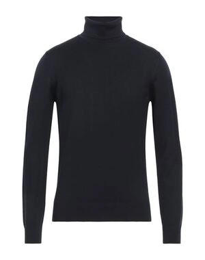 Alpha Studio ALPHA STUDIO Light Merino Wool Turtleneck Midnight Blue