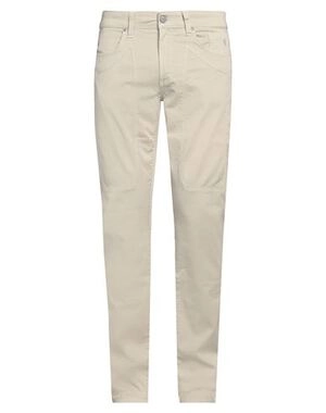JECKERSON Tapered Leg Twill Pants - Beige