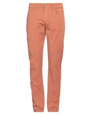 JECKERSON Tapered Leg Twill Pants - Brick