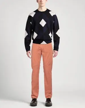 JECKERSON Tapered Leg Twill Pants - Brick