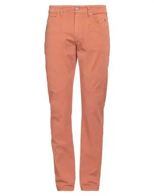 JECKERSON Tapered Leg Twill Pants - Brick