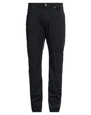 JECKERSON Tapered Leg Twill Pants - Midnight Blue