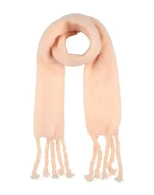 JIL SANDER Scarf Turquoise Mohair Wool, Wool, Polyamide - Orange