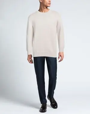 Alpha Studio Merino Wool Sweater - Off White