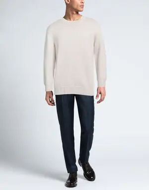 Alpha Studio Merino Wool Sweater - Off White