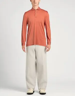 Fedeli Polo Shirt Size Organic Cotton - Orange