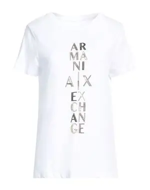 Armani Exchange Logo-print T-shirt - White