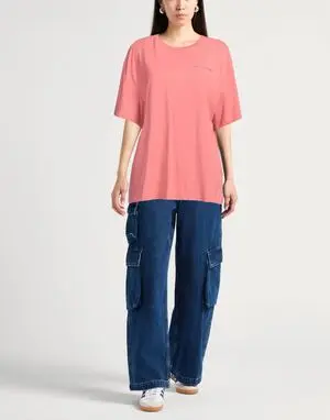 EA7 Logo-print T-shirt - Pink