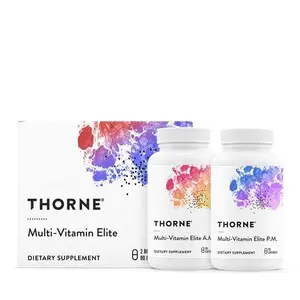 THORNE Multi-vitamin Elite Am And Pm 2 Bottles With 90 Capsules Each - One-color