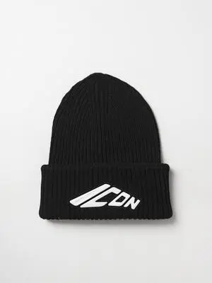 Dsquared2 Ribbed Beanie - Black