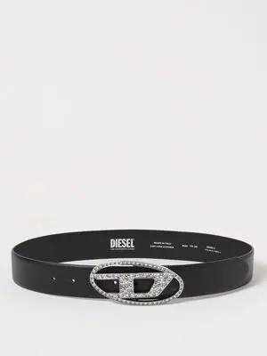 DIESEL Leather Belt - Black 1