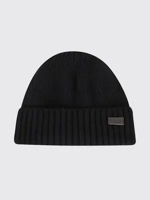 Barbour Ribbed Beanie - Black