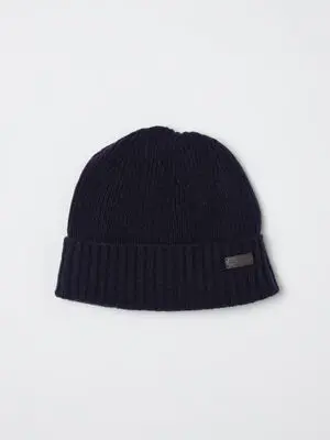 Barbour Ribbed Beanie - Blue