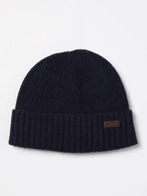 Barbour Barbour Ribbed Beanie Navy